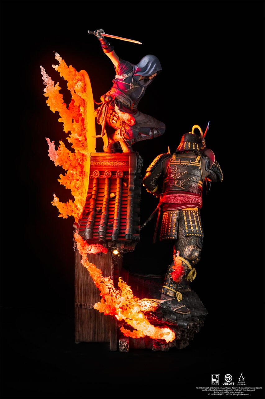 Statuette en polyresin Assassin's Creed Shadows : Naoe & Yasuke [79cm ...